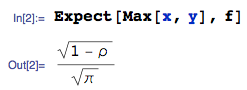 pr.probability - Maximum of two normal random variables - MathOverflow